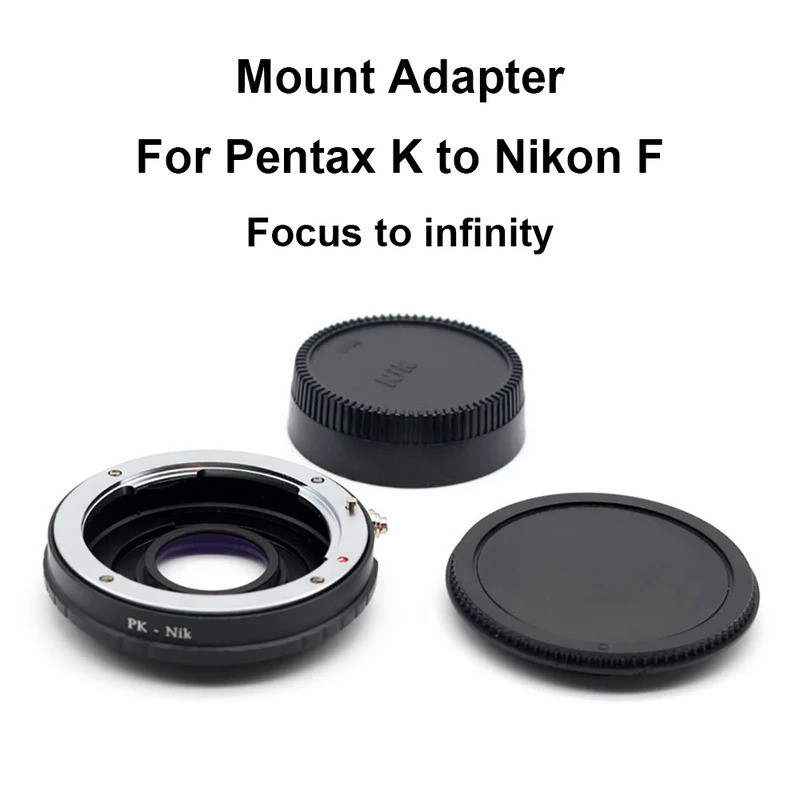 PK - Nik F For Pentax K mount lens Nikon F camera D750 D850 Mount ...