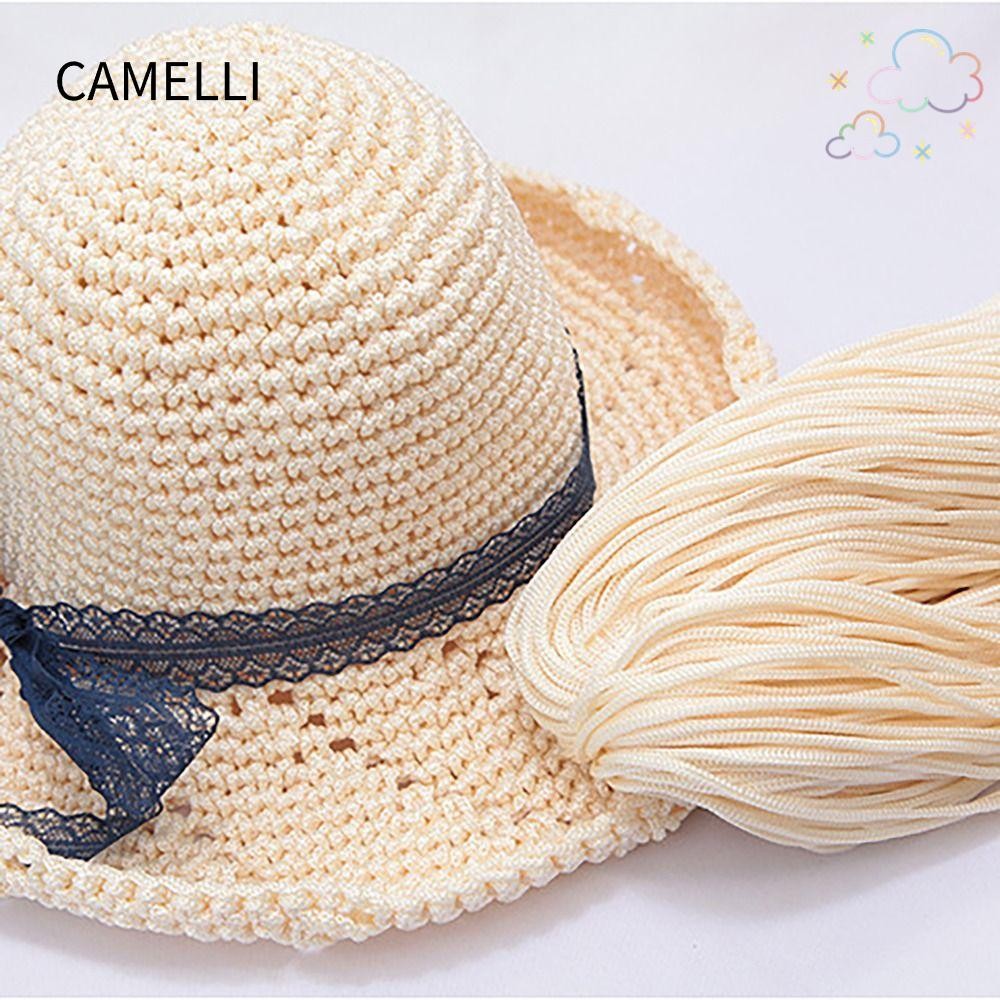 Camelli สายไนลอน สายกลวง 200M 3mm DIY|เชือก, กระเป๋าหมวกทอมือรองเท้าตุ๊กตาหัตถกรรมด้าย | Shopee ...
