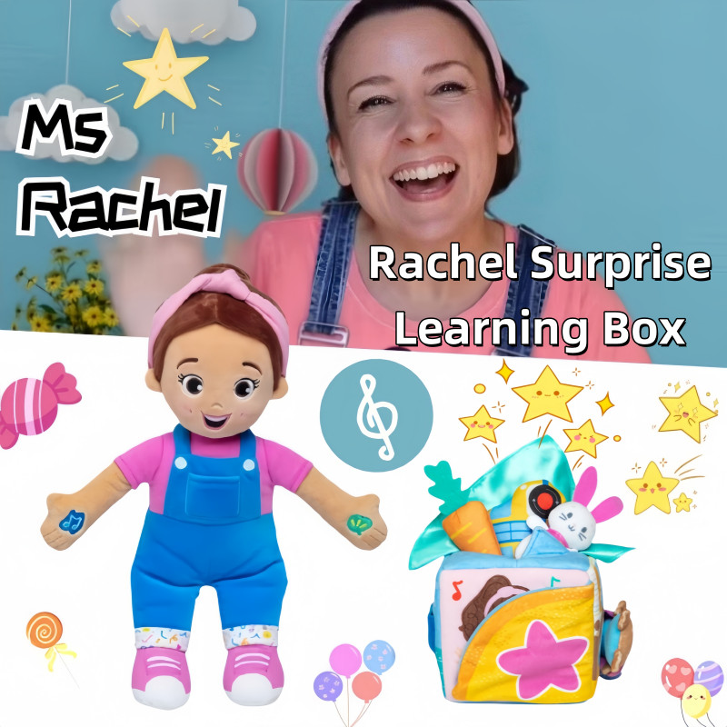 Ms Rachel Plush Doll Ms Rachel Surprise Learning Box Plushie Doll Your ...