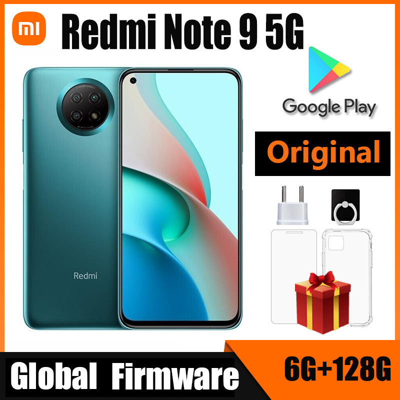 Xiaomi Redmi Note 9 5G Original 800U กล้องหลัง 48MP6.53 นิ้ว 5000mAh แบตเตอรี่พร้อมโทรศัพท์ชาร์จ ...