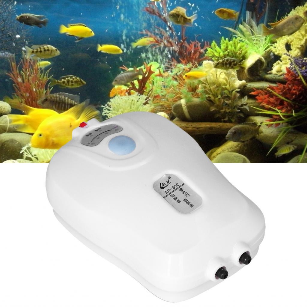 เพิ่มปั๊มออกซิเจน AC DC Ultra Silent Fish Tank Aquarium | Shopee Thailand
