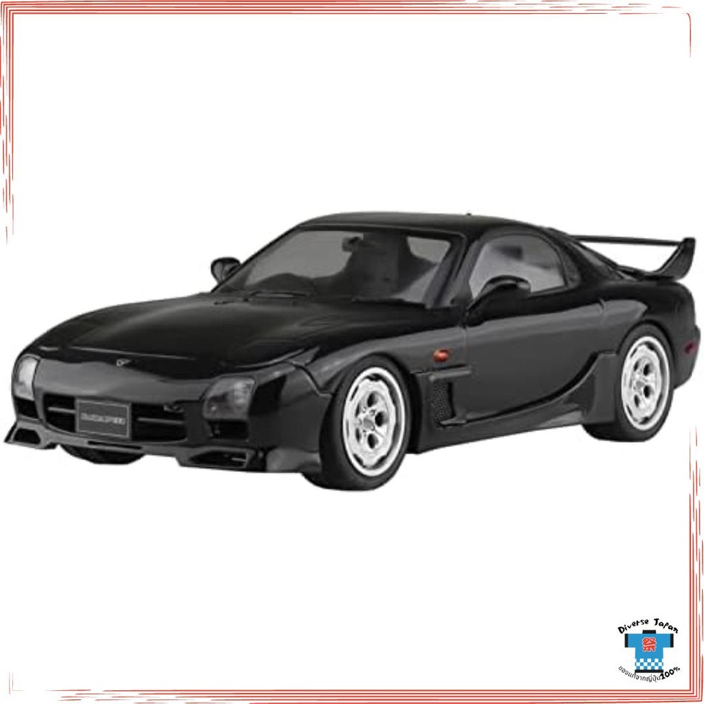 AOSHIMA 1/24 Tuned Car Series เบอร์ 80 Mazda Mazdaspeed A-Spec FD3S RX-7 1999 พลาสติกรุ่น ...