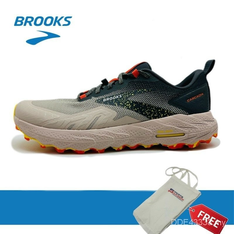 กล่องรองเท้า Brooks CASCADIA 17 รองเท้าวิ่งเทรล/เดินป่าสำหรับผู้ชาย ...