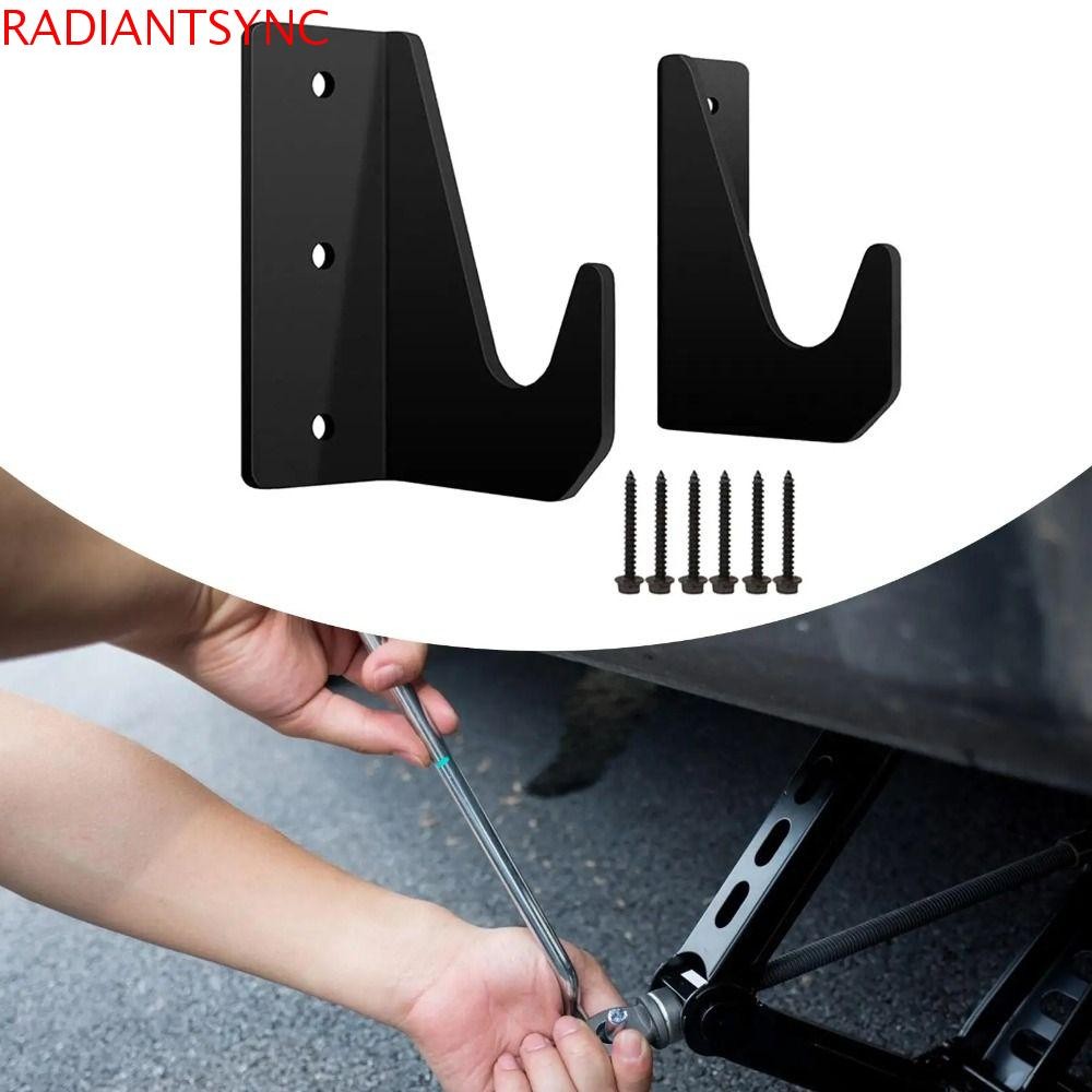 RADIANTSYNC Wall Storage Holder, Heavy Load รองรับโครงสร้างที่ทนทานชั้น Jack Stand Rack, สะดวก ...