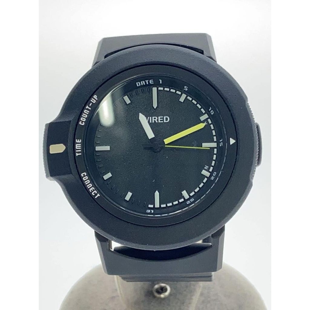 Seiko(ไซโก) SEIKO NEXTAGE Men's Watch Smartwatch Analog Grabber BLK ...