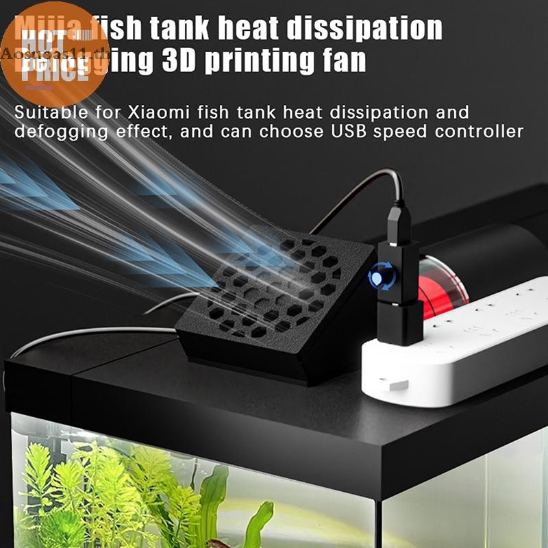 Aosuoas 1 ชุดสําหรับ Xiaomi Mijia อัจฉริยะตู้ปลาพัดลมระบายความร้อนแก้ว ...