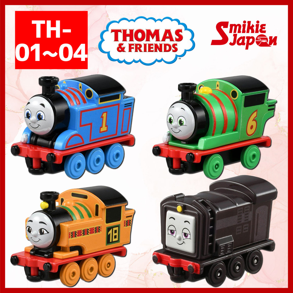 TOMICA TH Series Die-Cast Collection No.01–04 Thomas Percy Nia Diesel ...