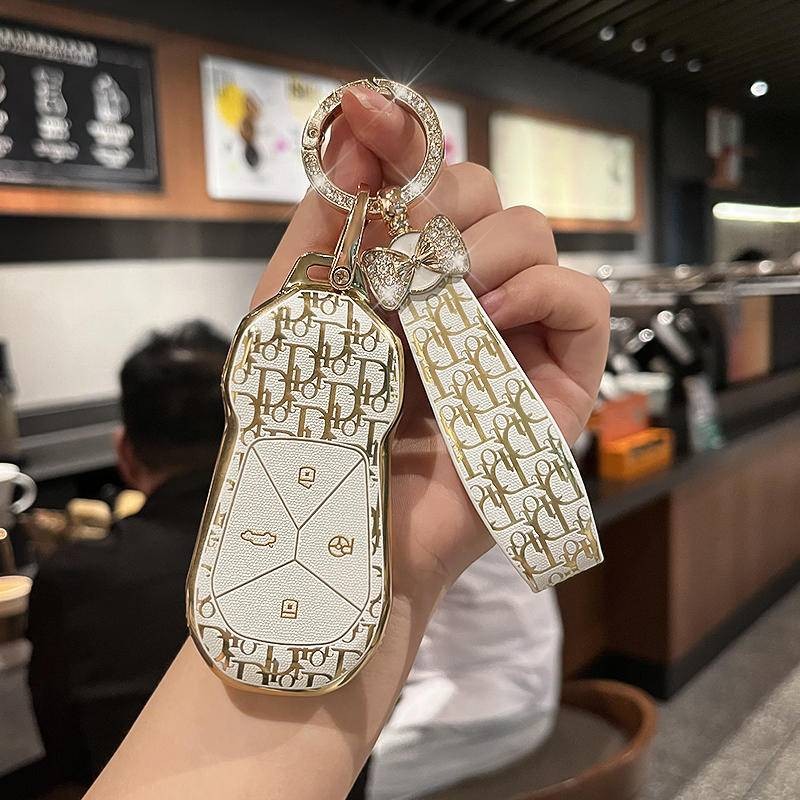 ที่ใส่กุญแจรีโมทรถยนต์ Xpeng G6 P7 G9 G3i X9 P5 Xiaopeng Motors G6 พวง ...