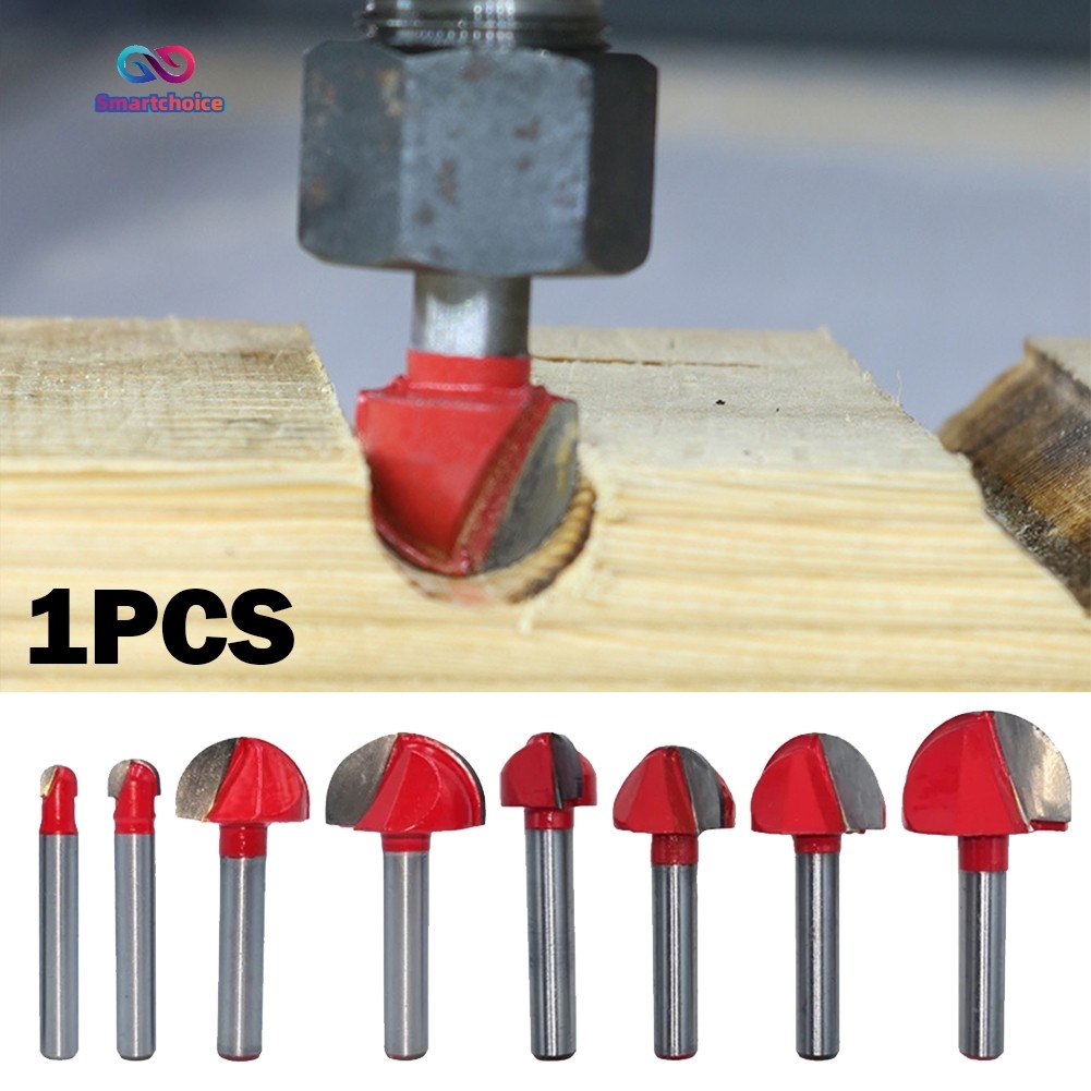 1/4in Shank Ball จมูก Router Bit รอบ Milling Cutter สําหรับไม้ CNC ...
