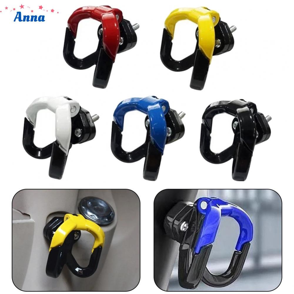 【Anna】Universal Motorcycle Helmet Hook Hanger Self Closing Spring ...