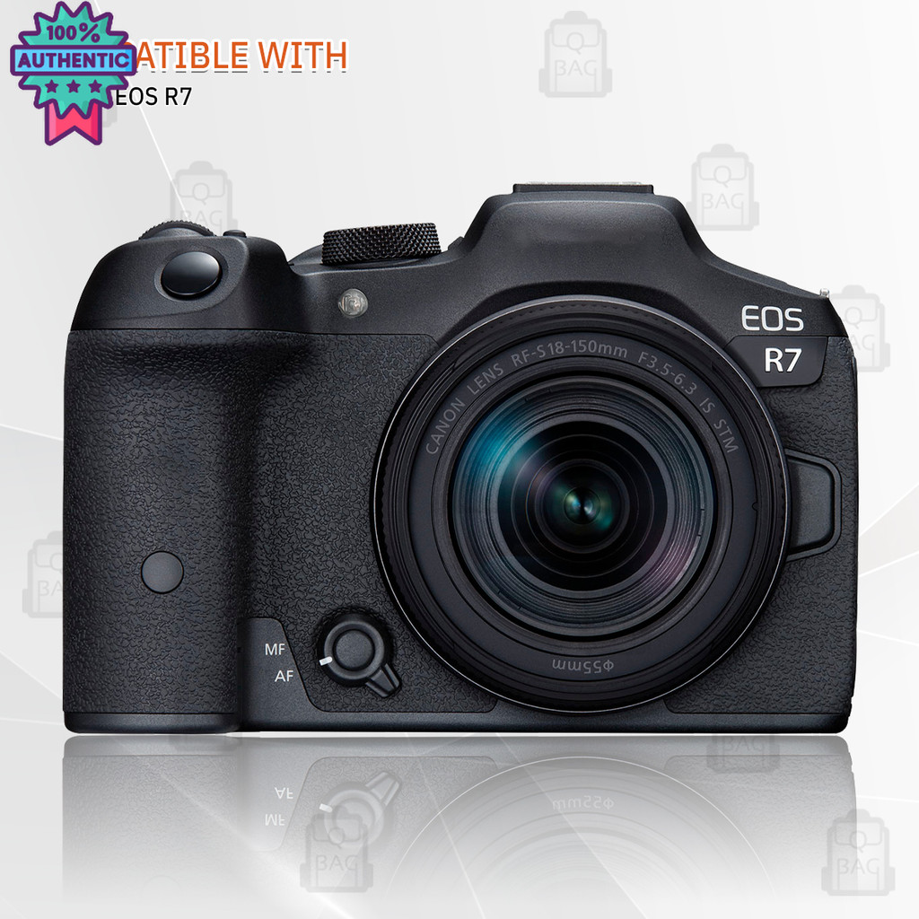 Qbag - เคสกล้อง Canon EOS R7 เปิดช่องแตได้ ฮาฟเคส เคส หนัง กระเป๋ากล้อง ...