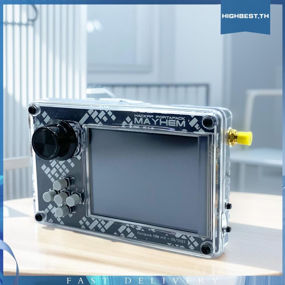 [Highbest.th] Portapack H2 SDR ตัวรับวิทยุ MAX2839 10.00MHZ TCXO หน้าจอ TFT ขนาด 3.2 นิ้ว ...