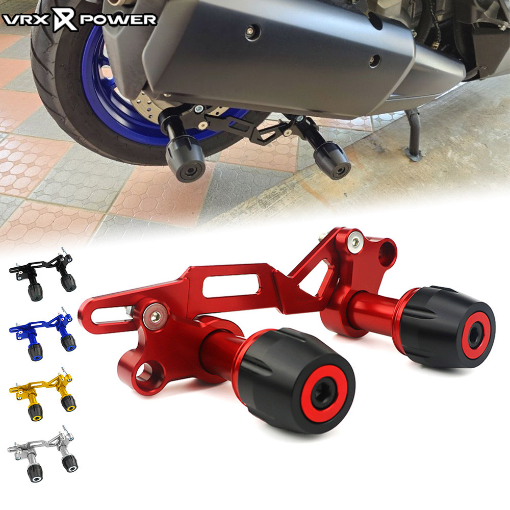 สําหรับ YAMAHA XMAX 300 2017-2024 ด้านหลังท่อไอเสีย Slider เพลาหมวก ...