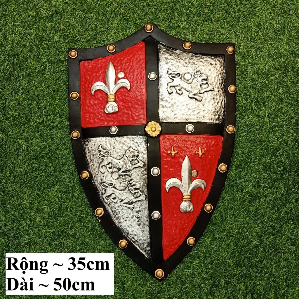 (รุ่น 3) Silver Red Roman Warrior Shield/ Spartacus Warrior Cosplay ...