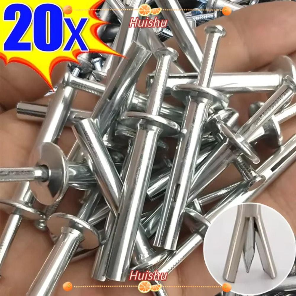 HS ค้อนไดรฟ์ Rivet, M6 Knock Type Rivet Assortment Kit, สกรูเหล็กแตะ ...