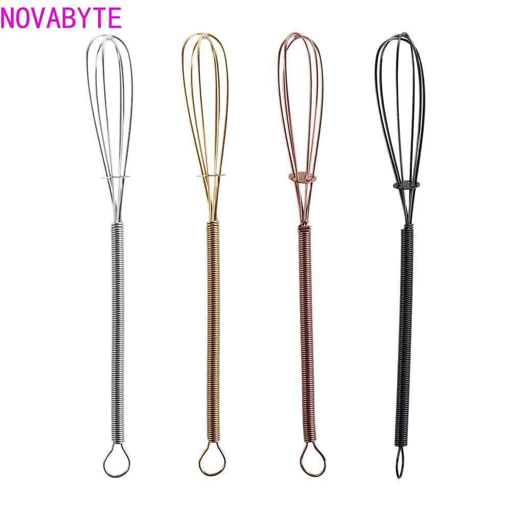NOVABYTE เครื่องตีไข่ Mini 1 ชิ้นอุปกรณ์ครัวสแตนเลสโรตารี Agitator ...