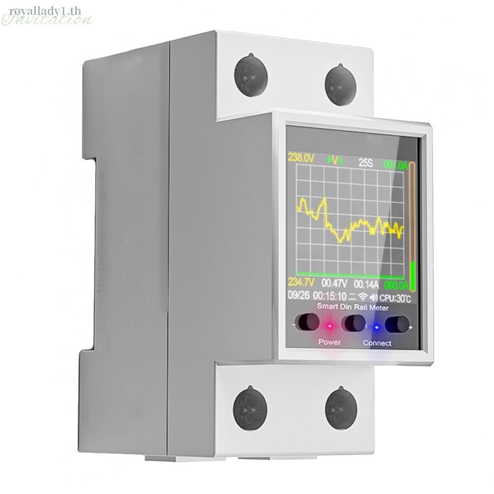 DIN Rail Compatible 100A น้ํายาตรวจสอบพลังงานเทคโนโลยี WiFi ที่ทัวร์ริ่ง | Shopee Thailand