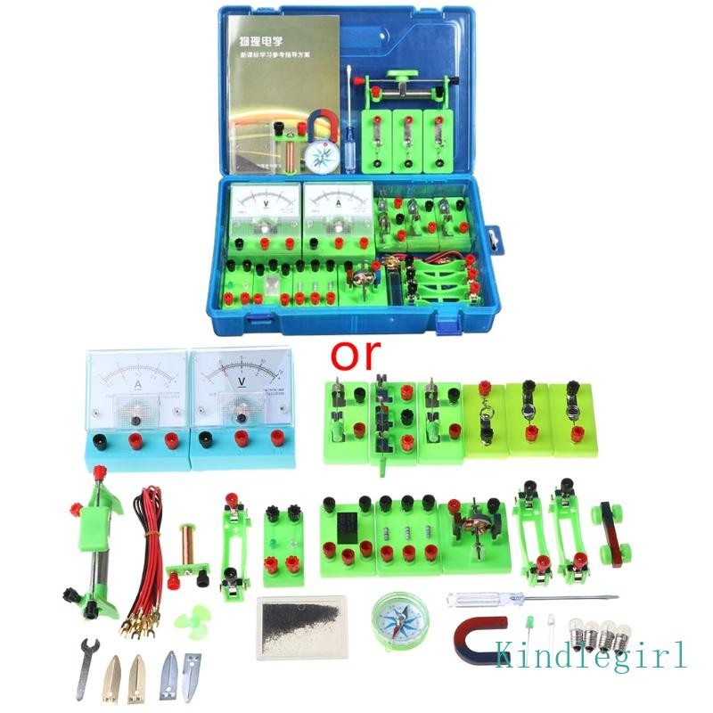 Bangb ฟิสิกส์วิทยาศาสตร์ Lab Basic Circuit Learning Starter Kit ไฟฟ้า Magnetism | Shopee Thailand