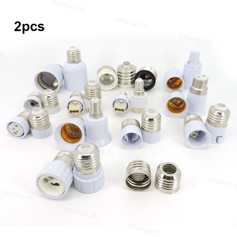 E27 E14 e17 ถึง e40 e27 G24 GU10 E12 B22 MR16 หลอดไฟ LED ฐานอะแดปเตอร์ผู้ถือหลอดไฟ Converter AC ...