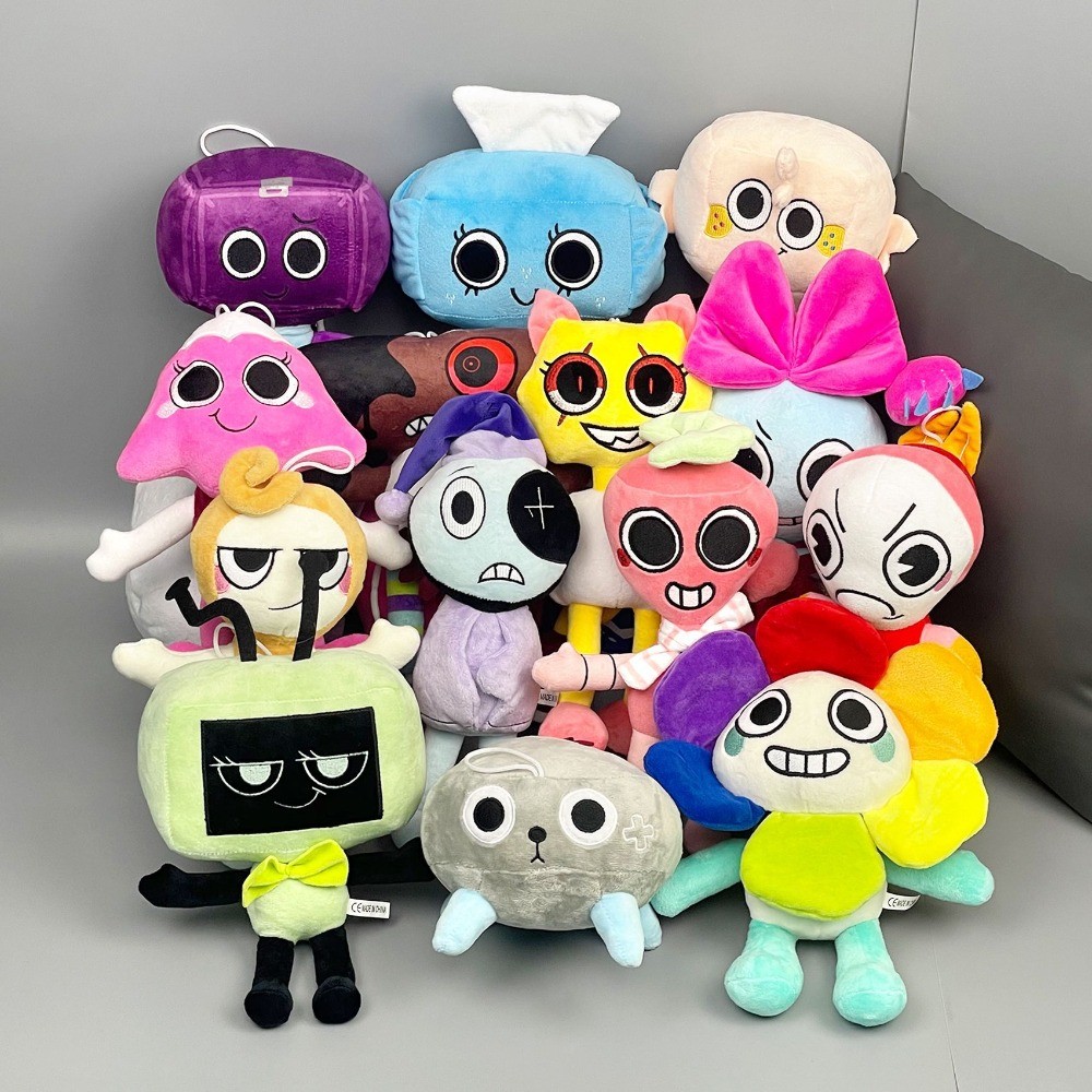 ตุ๊กตาโลกของ Dandy Cosmo Pebble Finn Flutter Dandys World สยองขวัญเกม Astro นุ่มตุ๊กตาน่ารักหมอน ...