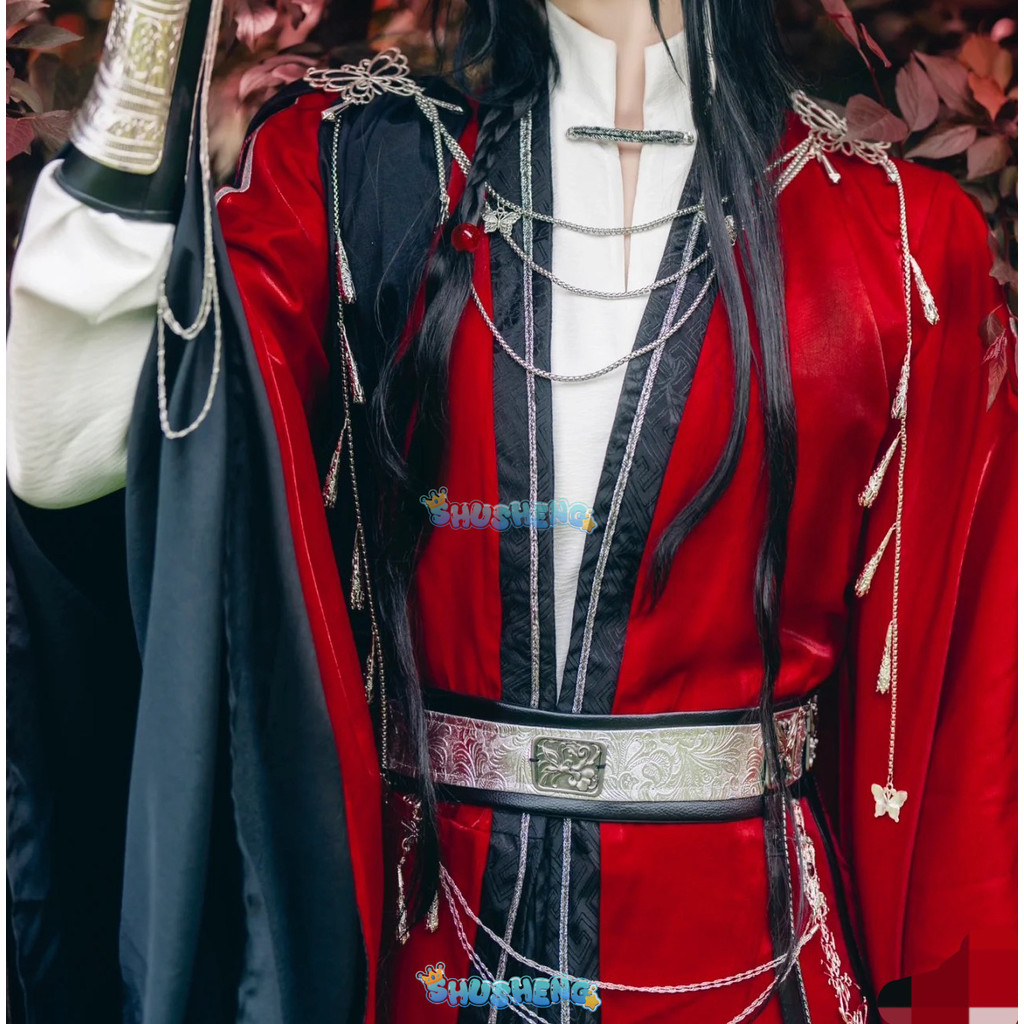 Hua Cheng ชุดคอสเพลย์ Tian Guan Ci Fu คอสเพลย์ Hua Cheng เครื่องแต่งกาย ...