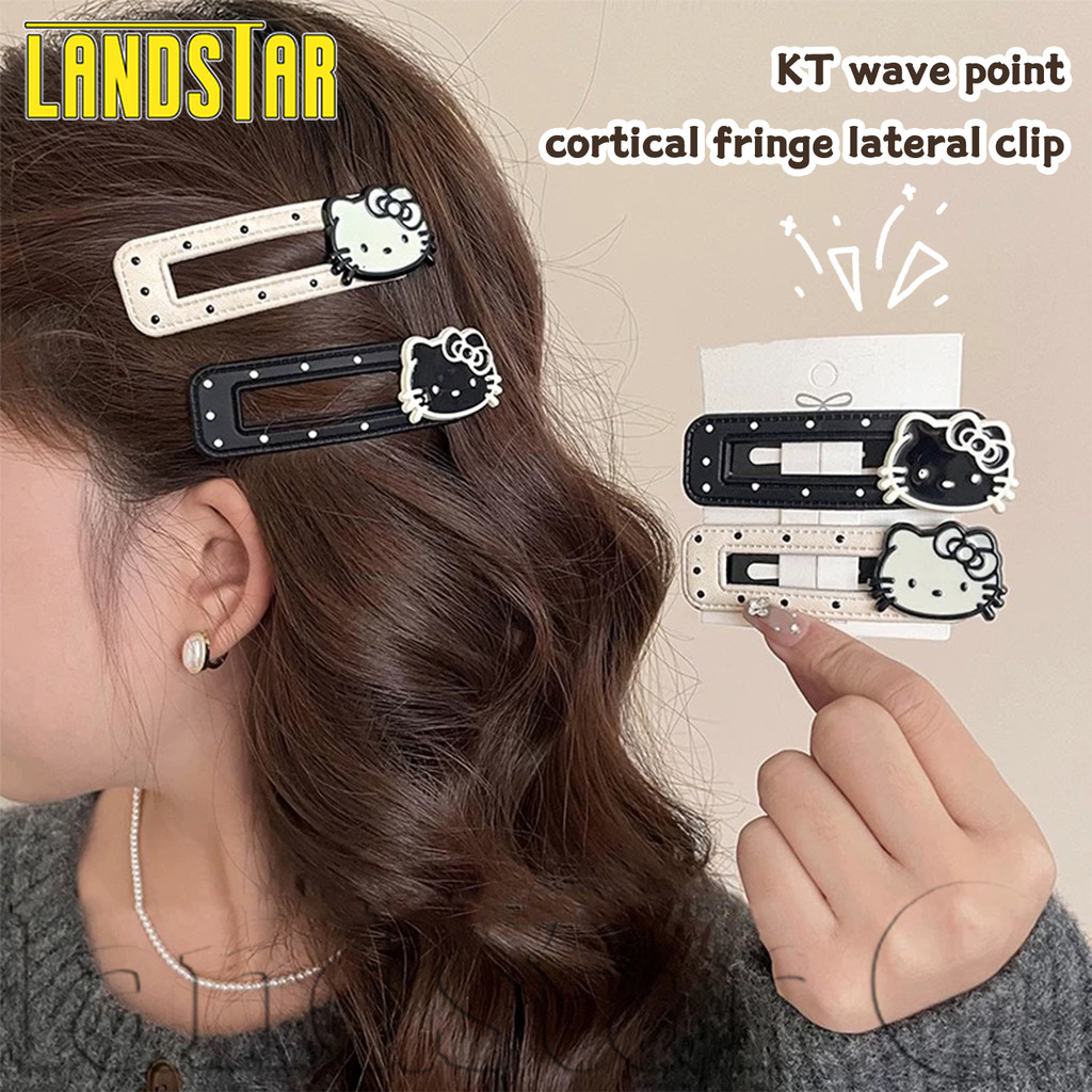 Kt Wave Point Cortical Fringe Lateral Clip - กิ๊บติดผมหนังการ์ตูนน่ารัก ...