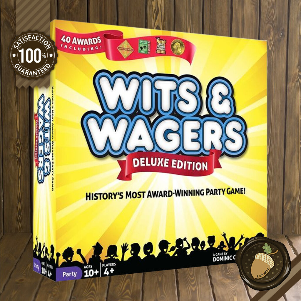 Wits & Wagers Deluxe Edition Board Game บอร์ดเกม | Shopee Thailand