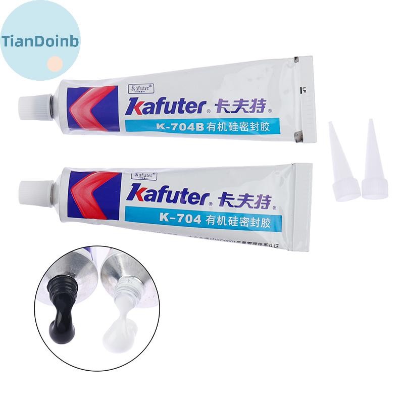 Tianye 45g ซิลิโคนอุตสาหกรรมกาว K-704 704B RTV ยางซิลิโคนสีขาว balck กาว TH | Shopee Thailand