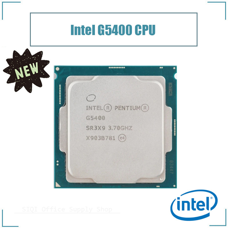 Intel Pentium G5400 CPU 3.7GHz LGA1151 แคช 4M Dual-Core 58W Lyczar โปรเซสเซอร์ CPU เดสก์ท็อป ...