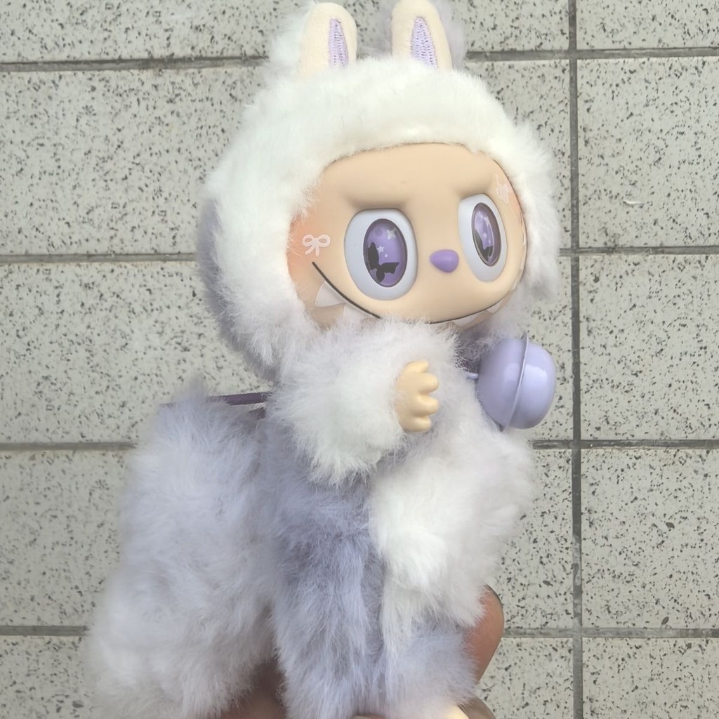 Labubu v3 Purple Night Fairy Plush Labubu labu zimomo Modified Baby ...