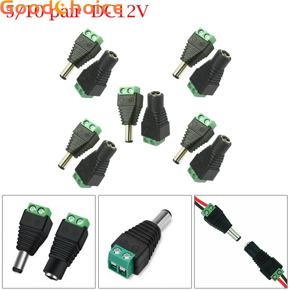 【Good】Time saving Male Female Power Connector Adapter Cable Plug Jack ...