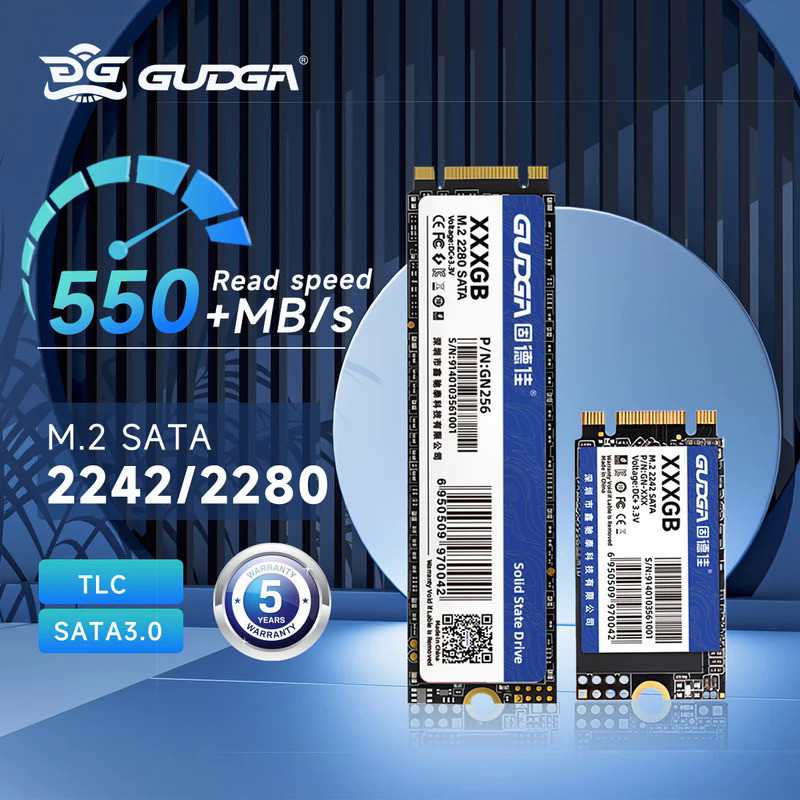 GUDGA SSD 240gb M2 128gb 500gb 1tb SATA NGFF M.2 SSD 2242 2280 256GB 1TB M.2 512GB SSD Internal ...