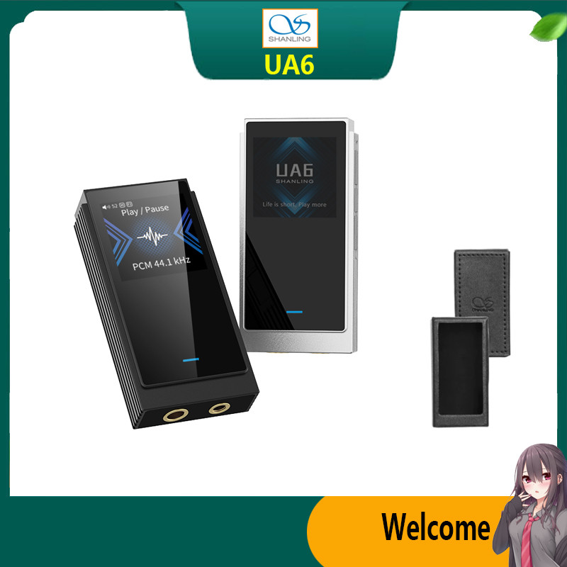 Shanling UA6 Hi-Res HIFI แบบพกพา USB DAC หูฟัง Amplifer 4 x CS43131 DACs DSD512 3.5 มม.4.4 มม. ...