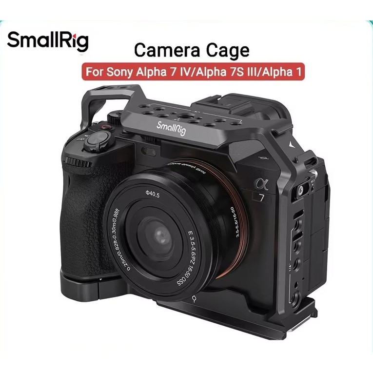 Smallrig Full Dslr สําหรับ Sony A7 IV a7m4 กล้อง Rig สําหรับ Sony Alpha 7 IV/A7S III/A1/A7R IV ...