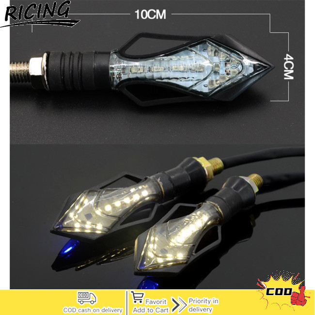 Rpl 12V LED ไฟเลี้ยวรถจักรยานยนต์ไฟแสดงสถานะ Flasher | Shopee Thailand