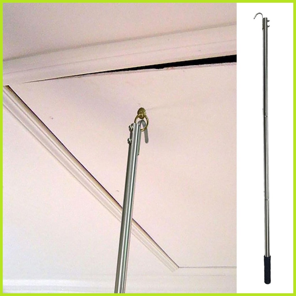 Attic ประตูดึง Spliced Attic ดึง Stick ดึงลงสายไฟพร้อมตะขอเก็บ Multi ...