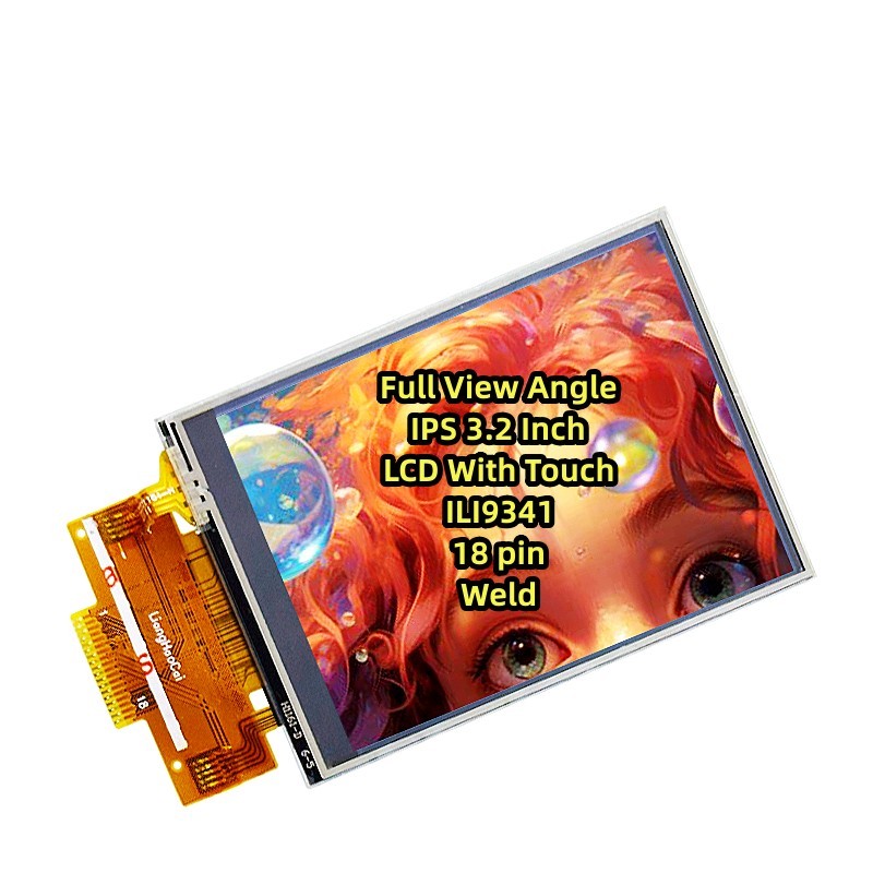 Full View Angle IPS 3.2 Inch LCD With Touch Diy Smart Electronic Screen ...