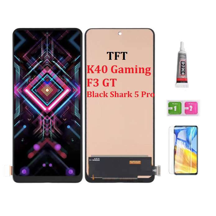 Tft สําหรับ Redmi K40 GAMING/F3 GT/BLACKSHARK 5 PRO จอแสดงผล LCD พร้อมหน้าจอสัมผัส | Shopee Thailand