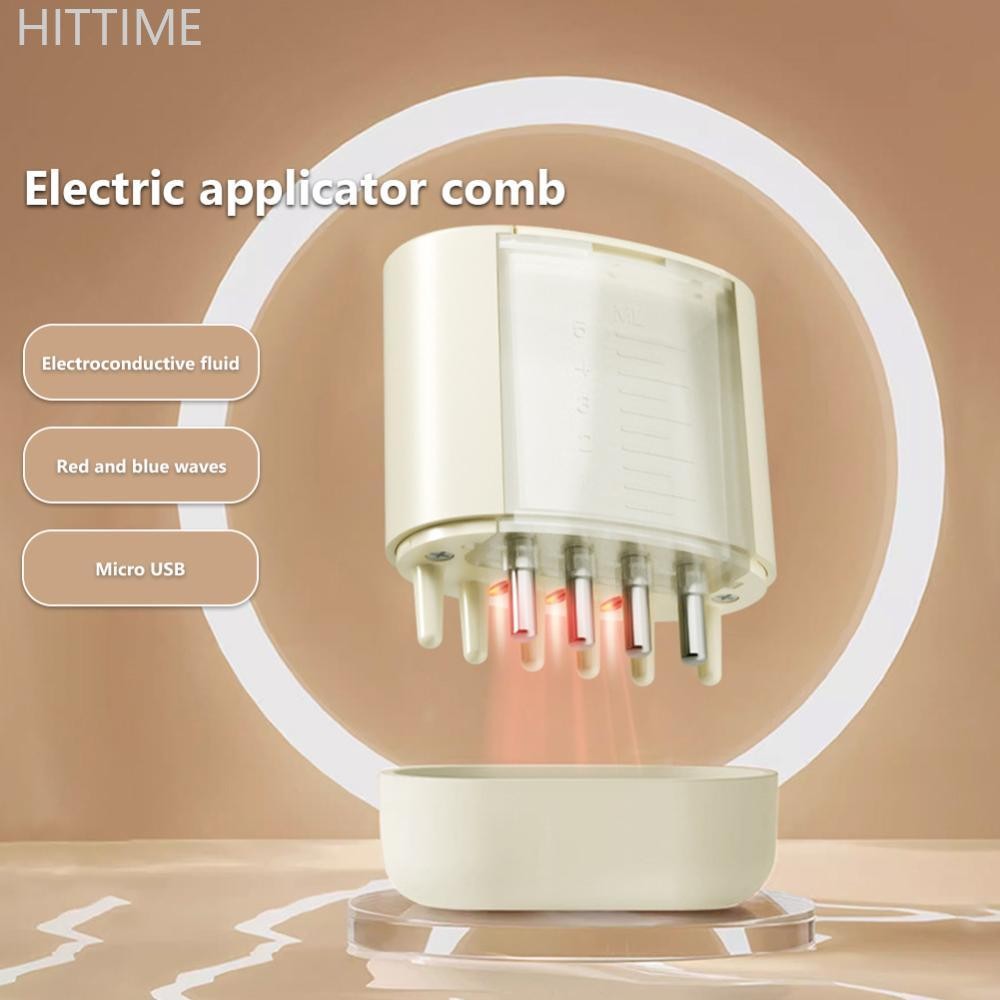 Hittime Mini Paste Lotion หัวโลหะ Care Scalp Applicator ในครัวเรือน ...