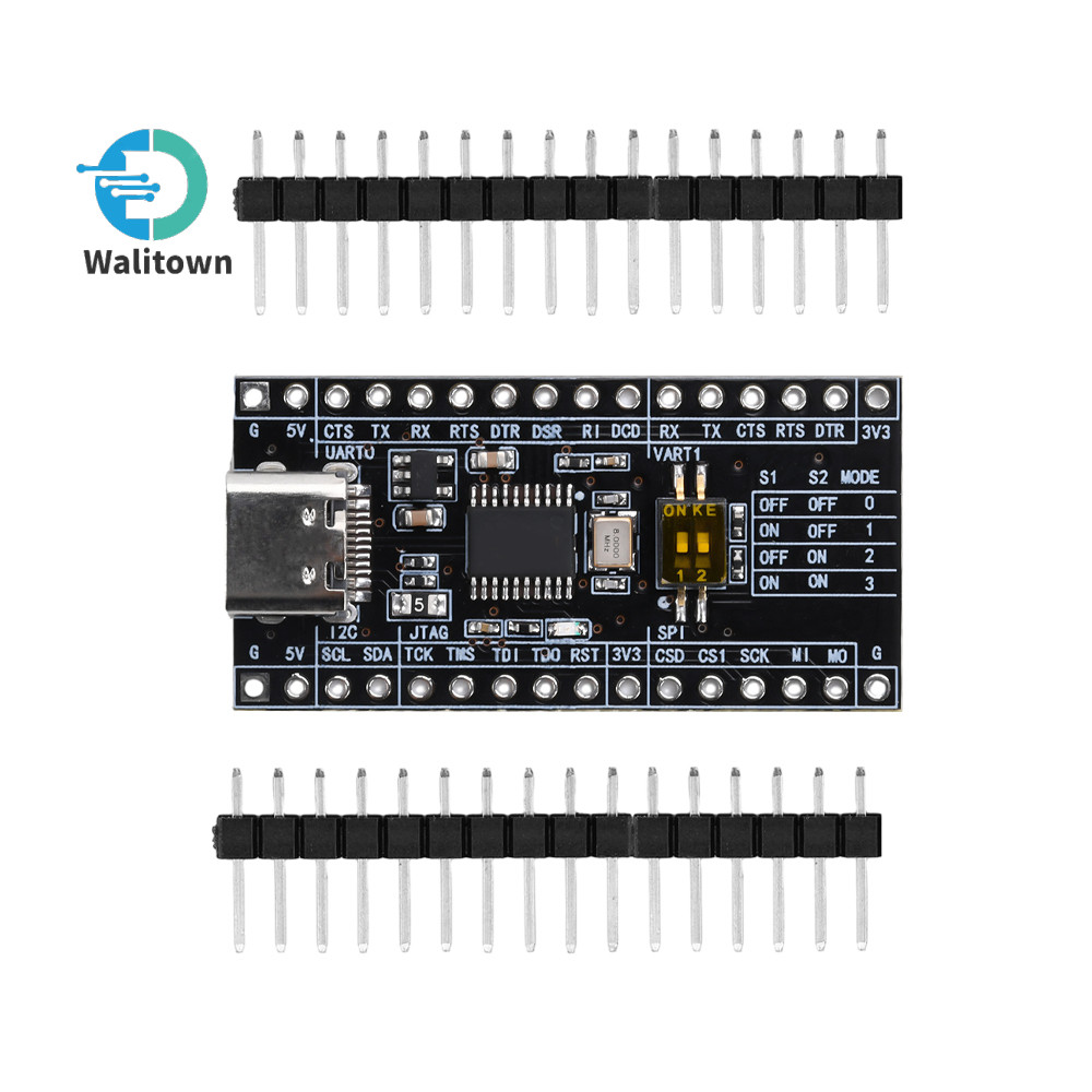 Ch347 บอร์ดพัฒนาไมโครคอนโทรลเลอร์โมดูลความเร็วสูง USB ถึง I2C/SPI/UART ...