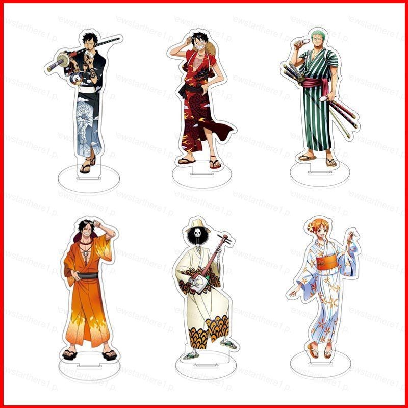 Jason ONE PIECE Monkey D Luffy Roronoa Zoro ขาตั้งอะคริลิคผู้ถือแผ่น ...