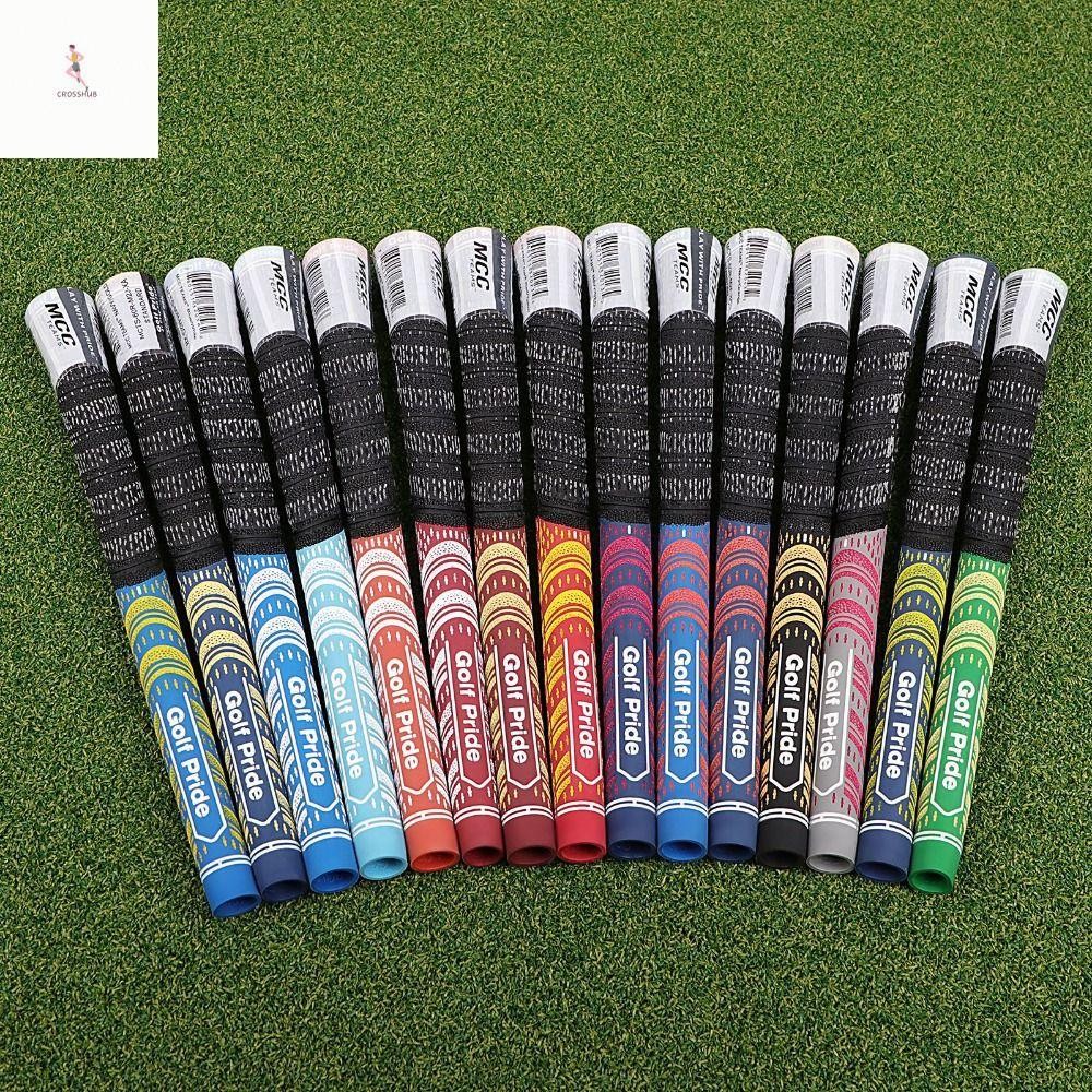 Cross Standard Golf Grip, Rubber Swing Golf Club Grips, อุปกรณ์กอล์ฟ Universal Stability Non ...