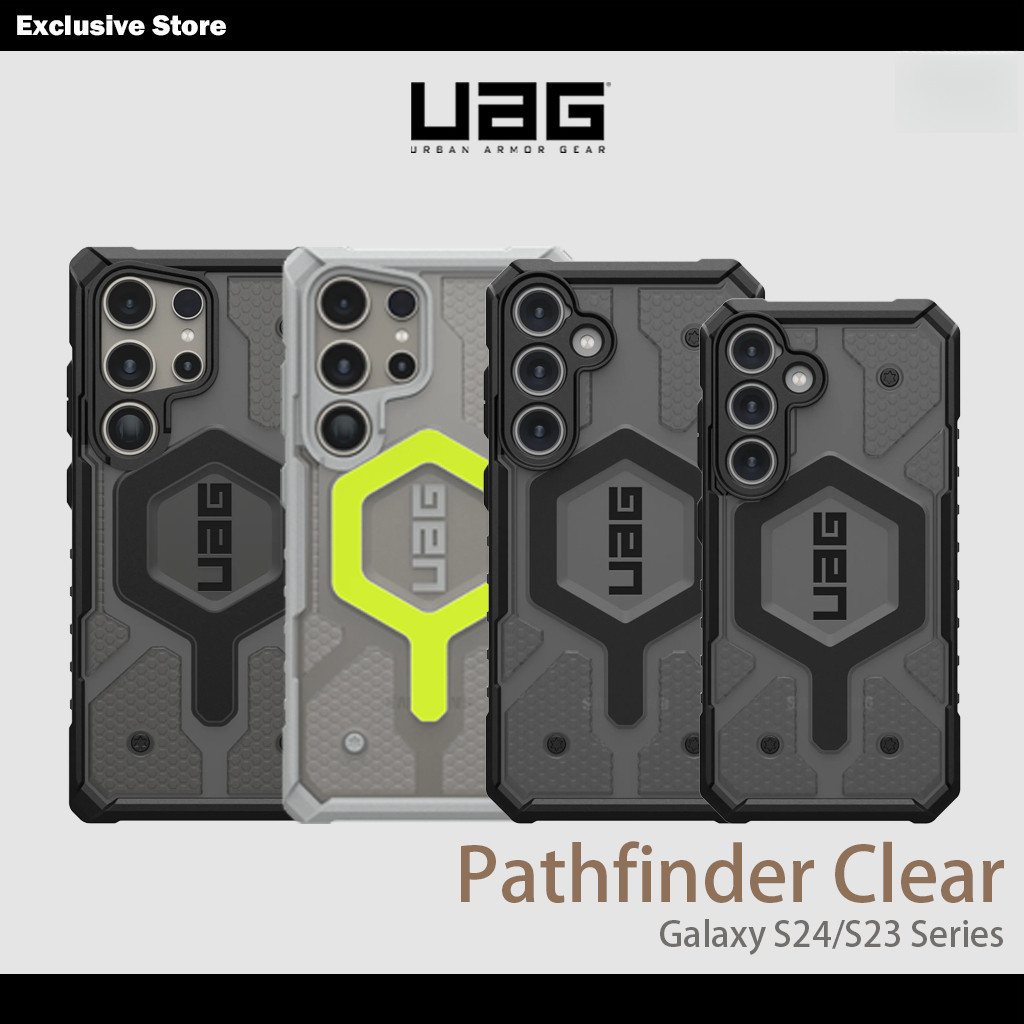 UAG เคสสำหรับ Galaxy S24 Ultra / S23 Ultra / Plus รุ่น Pathfinder Clear ...