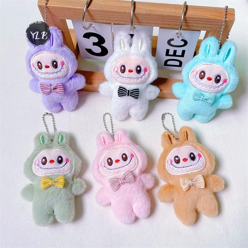 Ylb> น่ารัก Labubu Plush Key Chain กระเป๋าอุปกรณ์ตกแต่ง Labubu Kawaii ...