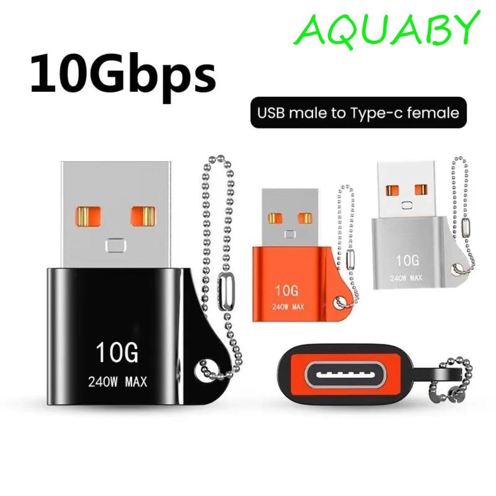 AQUABY ตัวแปลง Usb เป็น Type C, Usb ถึง Type C PD ชาร์จเร็วอะแดปเตอร์ Usb เป็น Type C, อะแดปเตอร ...