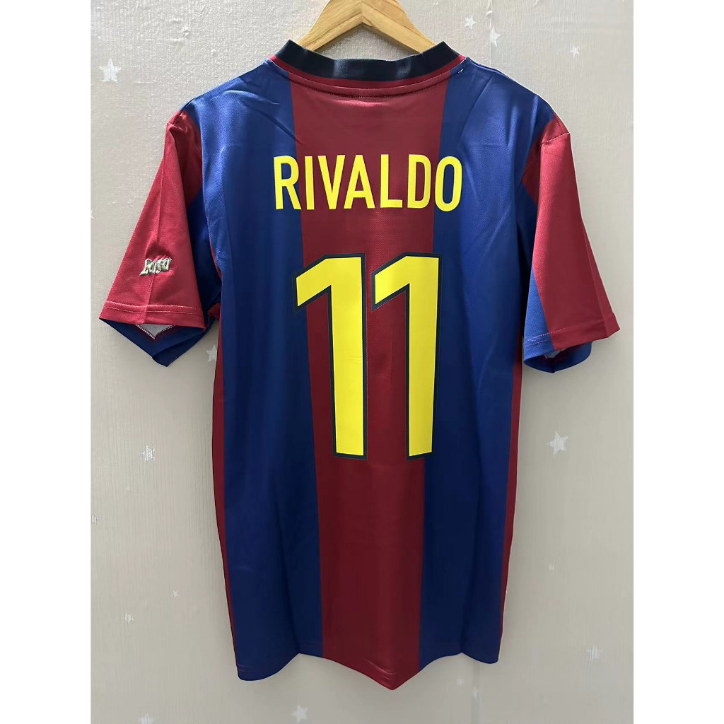 FC Barcelona 1998-1999 Retro Home Jersey – เสื้อฟุตบอลแบบกําหนดเอง ...