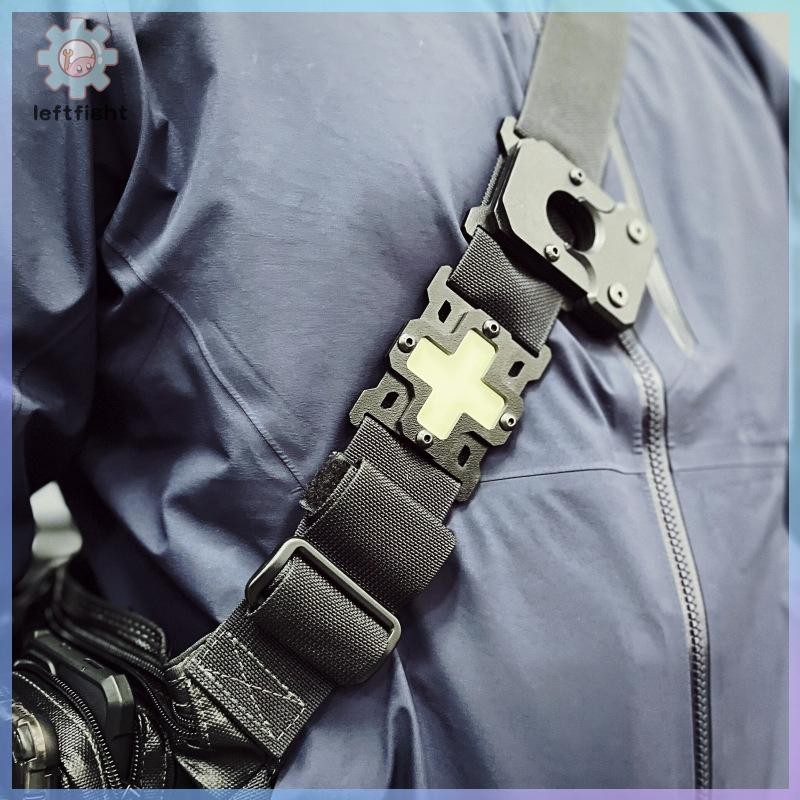 ซ้าย อุปกรณ์กลางแจ้ง Molle Medical Marker Strip Identification แสตมป์ ...