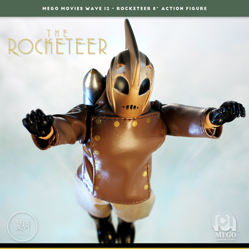 ฟิกเกอร์ Mego Rocketeer แบบข้อต่อขนาด 8 นิ้ว มีในสต็อก | Shopee Thailand