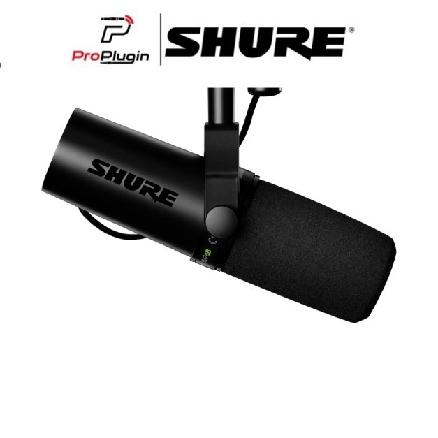 SHURE SM7DB ไมโครโฟน Dynamic ปรีแอมป์ Built-In ตอบโจทย์งานสาย Content งานพูด และร้องเพลง ...