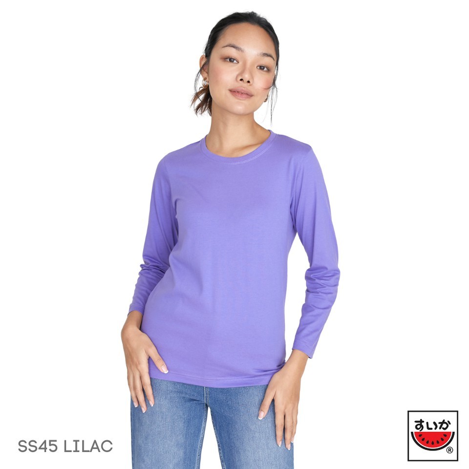 แตงโม (SUIKA) - เสื้อแตงโมคอกลมแขนยาว รุ่น SUPERSOFT LONGSLEEVES กลุ่ม ...